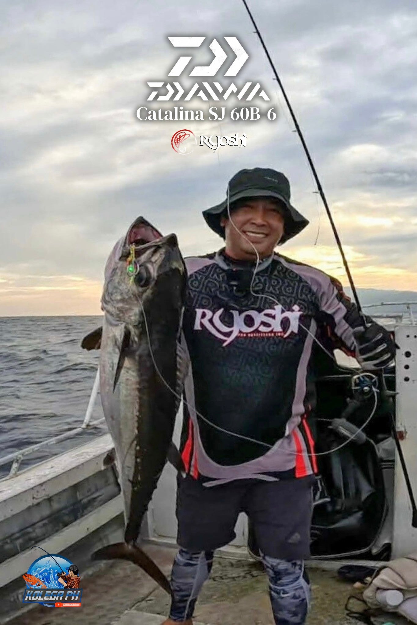 Kolega PH uses Daiwa Catalina SJ 60B-6 for his fishing adventures. - R ...