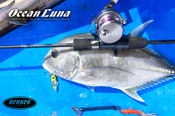 Angler / Ryoshi Pro Outfitter tester Tejz Ligan doing light jigging du ...