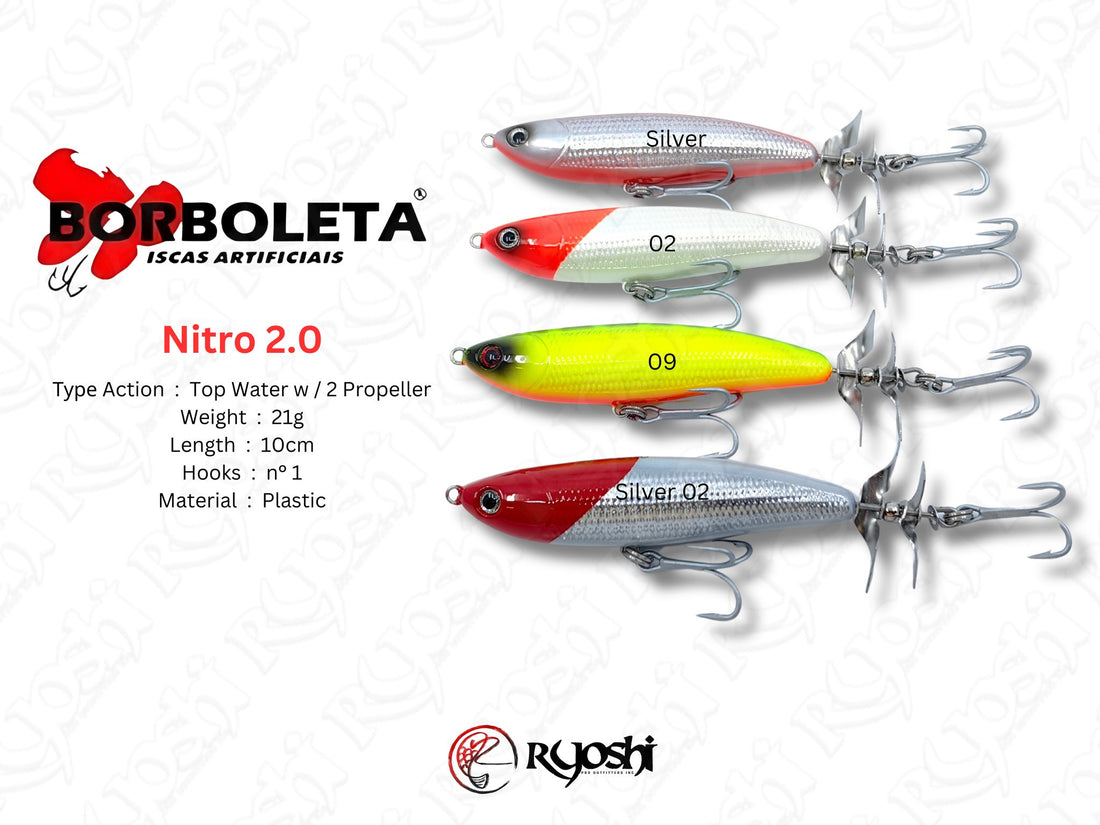 Borboleta Fishing Lure Nitro 2.0 – Ryoshipro